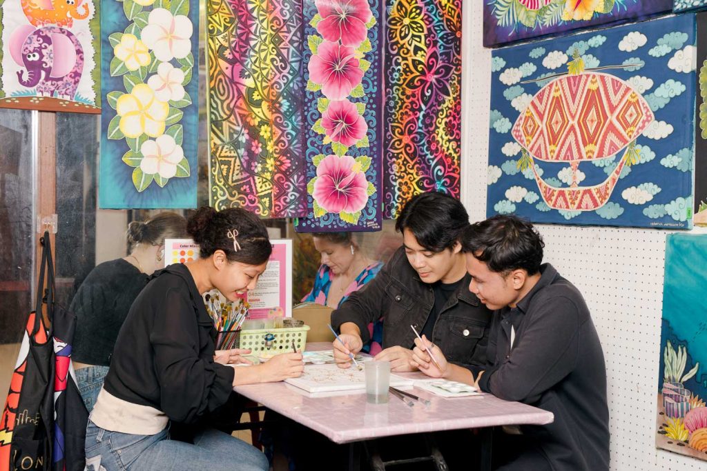 DIY Batik Painting - Central Market Kuala Lumpur