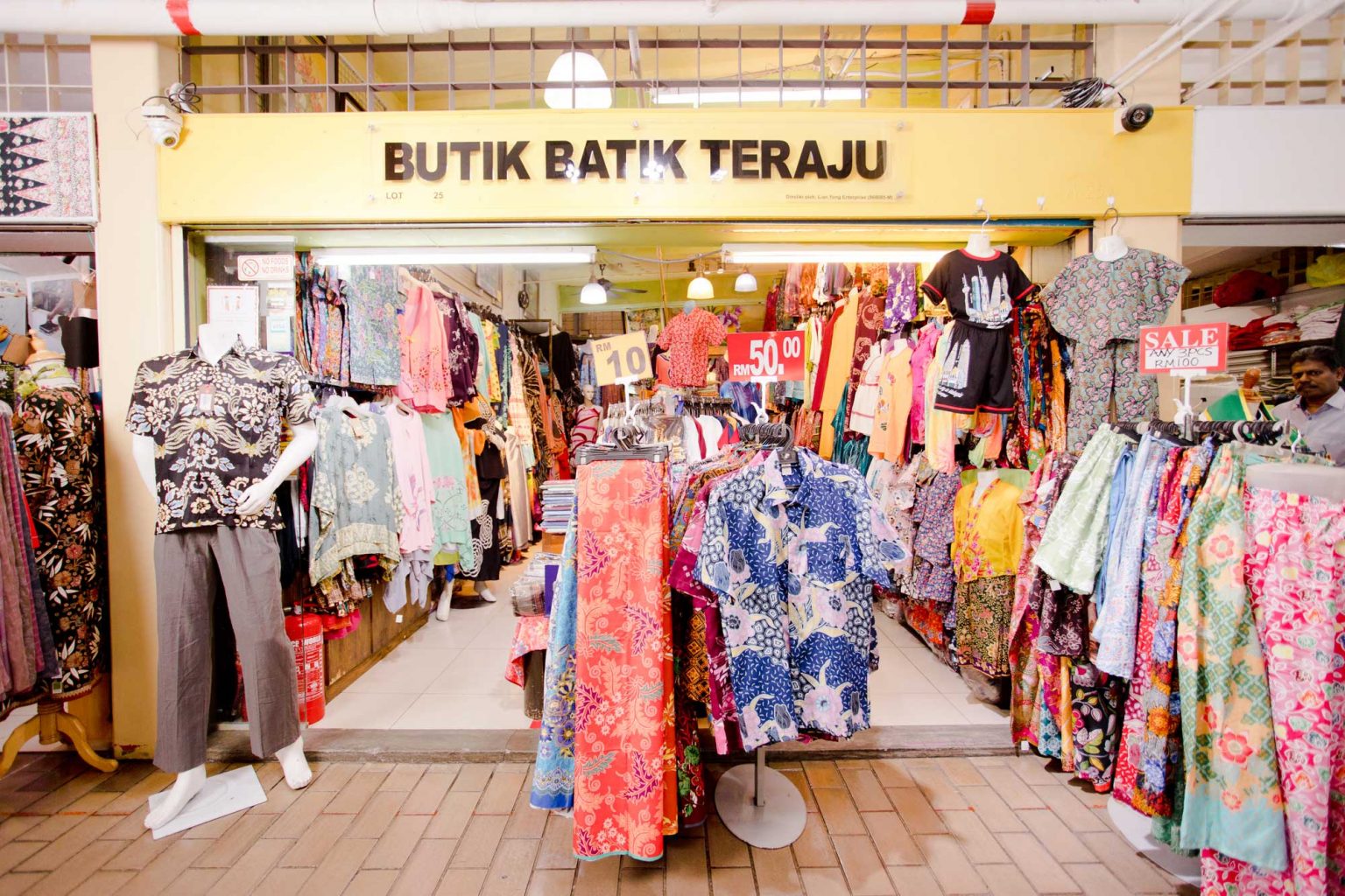Batik & Traditional Wear - Central Market Kuala Lumpur